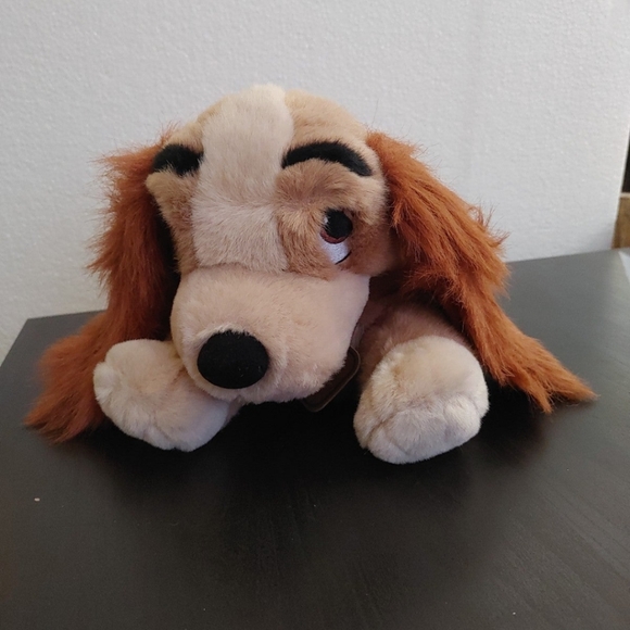 Disney | Toys | Disney Lady From Lady And The Tramp Medium Plush | Poshmark